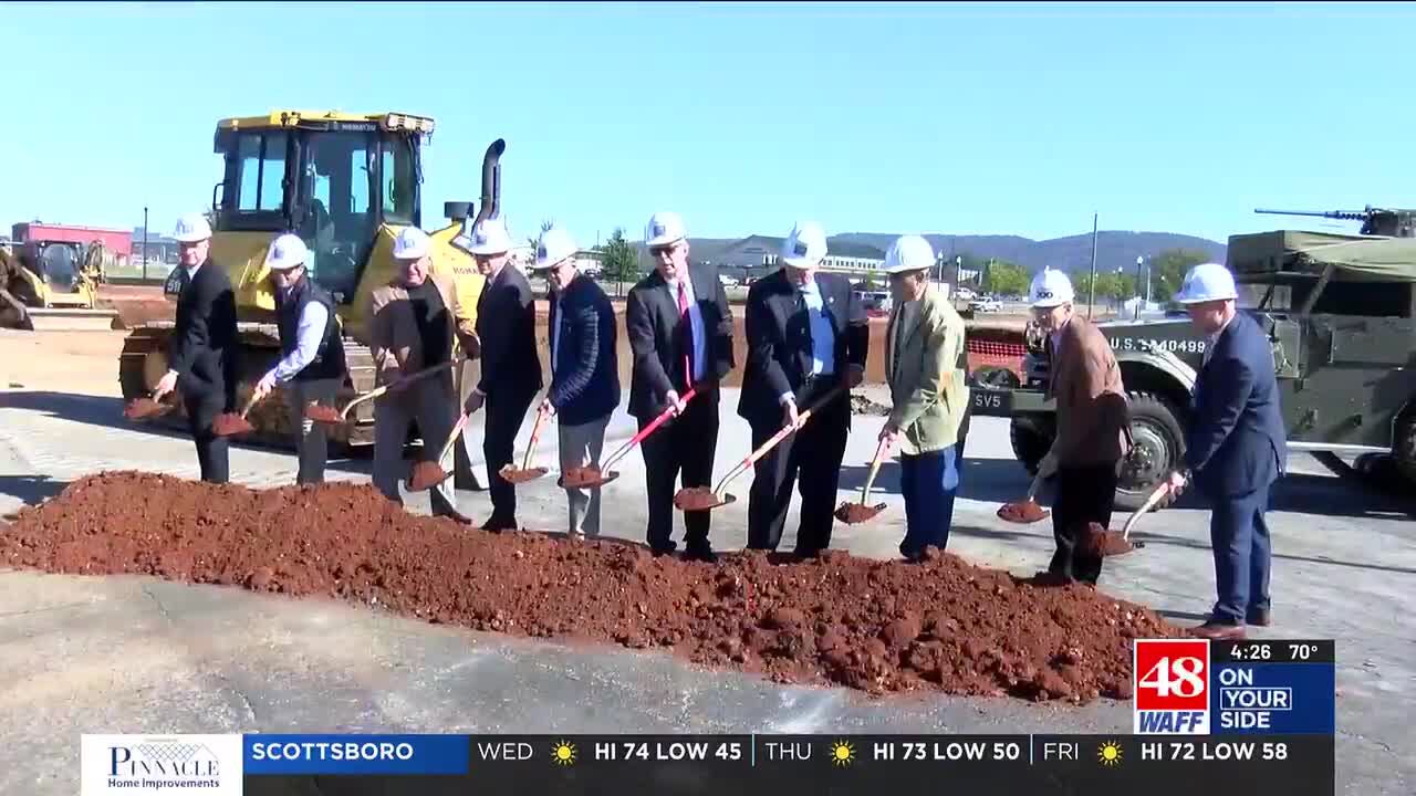 Huntsville breaks ground on $10 million expansion of U.S. Veterans ...