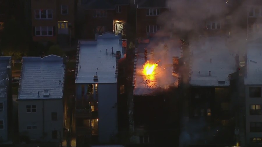 CFD crews battle large apartment fire on city’s North Side