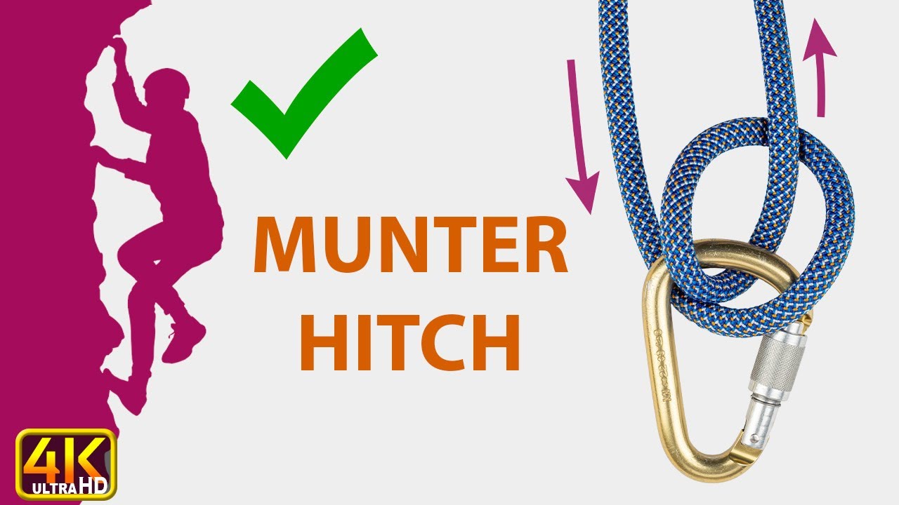Climbing Skills: How to Use the Munter Hitch for Rappelling & Belaying