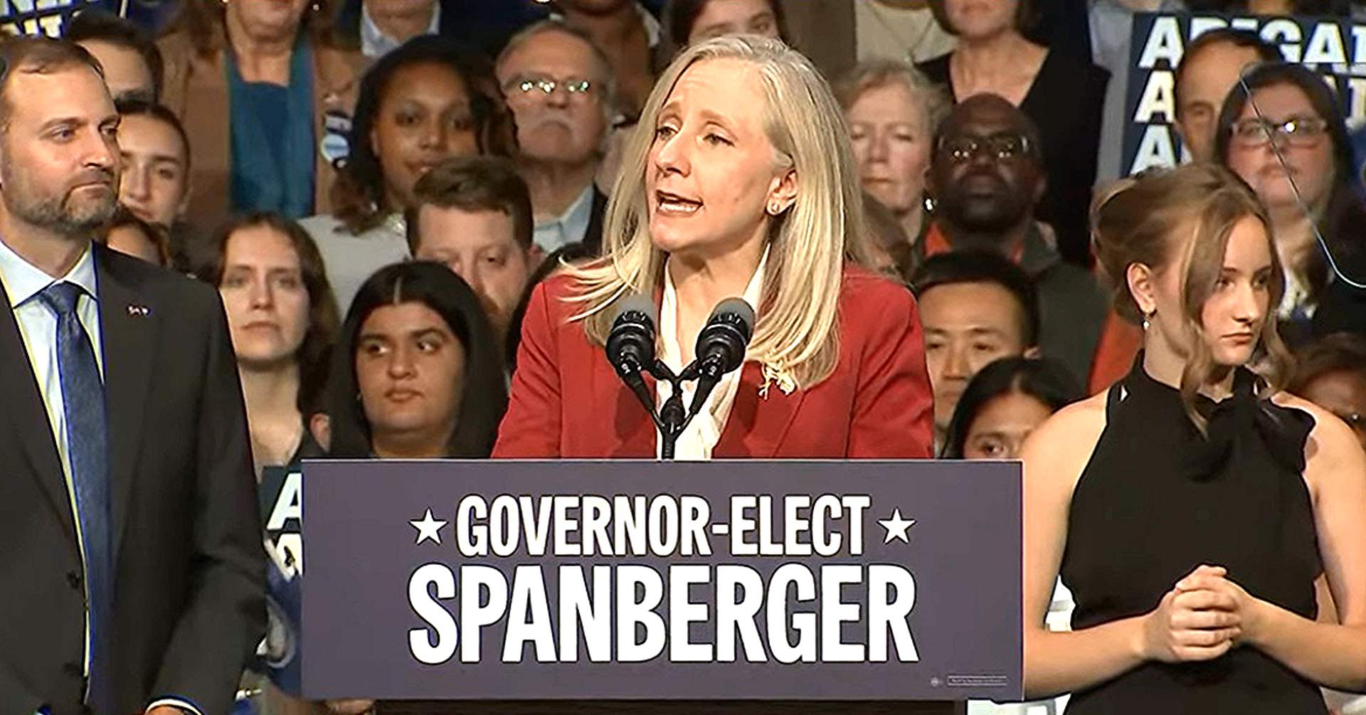 Spanberger Shades Trump In Victory Speech: ‘Tonight We Sent a Message!’