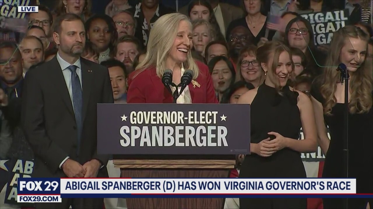 Abigail Spanberger wins VA Governor's Race | Election Day 2025