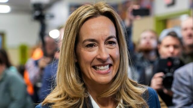Democrat Mikie Sherrill wins New Jersey governor's race, CBS News projects