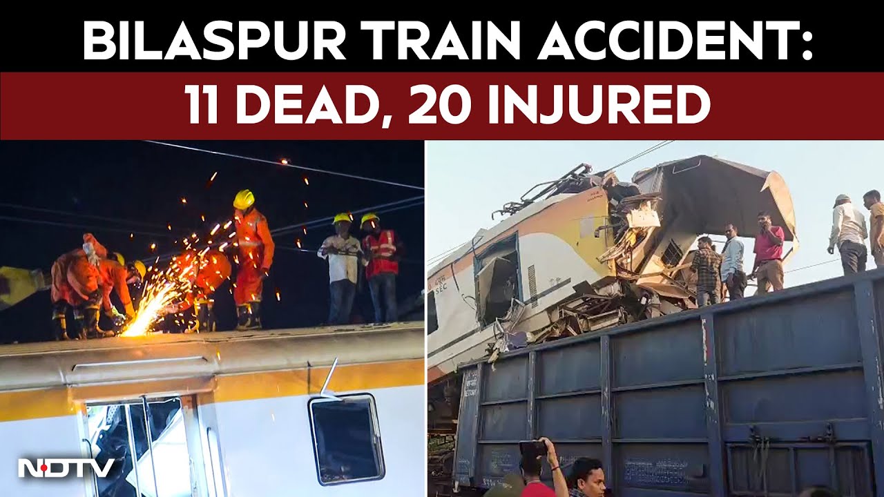 Bilaspur Train Accident: 11 Dead As Passenger Train Collides With Goods ...