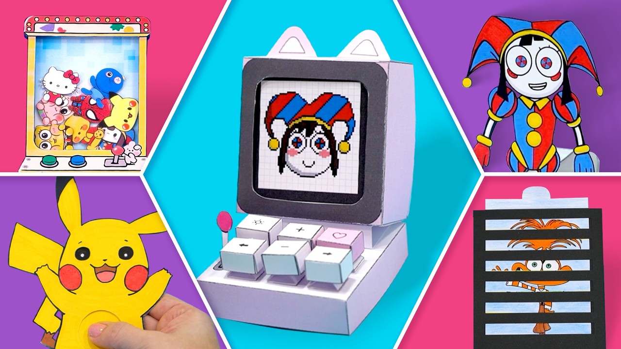 17 IDEIAS DIVERTIDAS COM PAPEIS ️ Squishy, Paper Duck, Brincadeiras ...