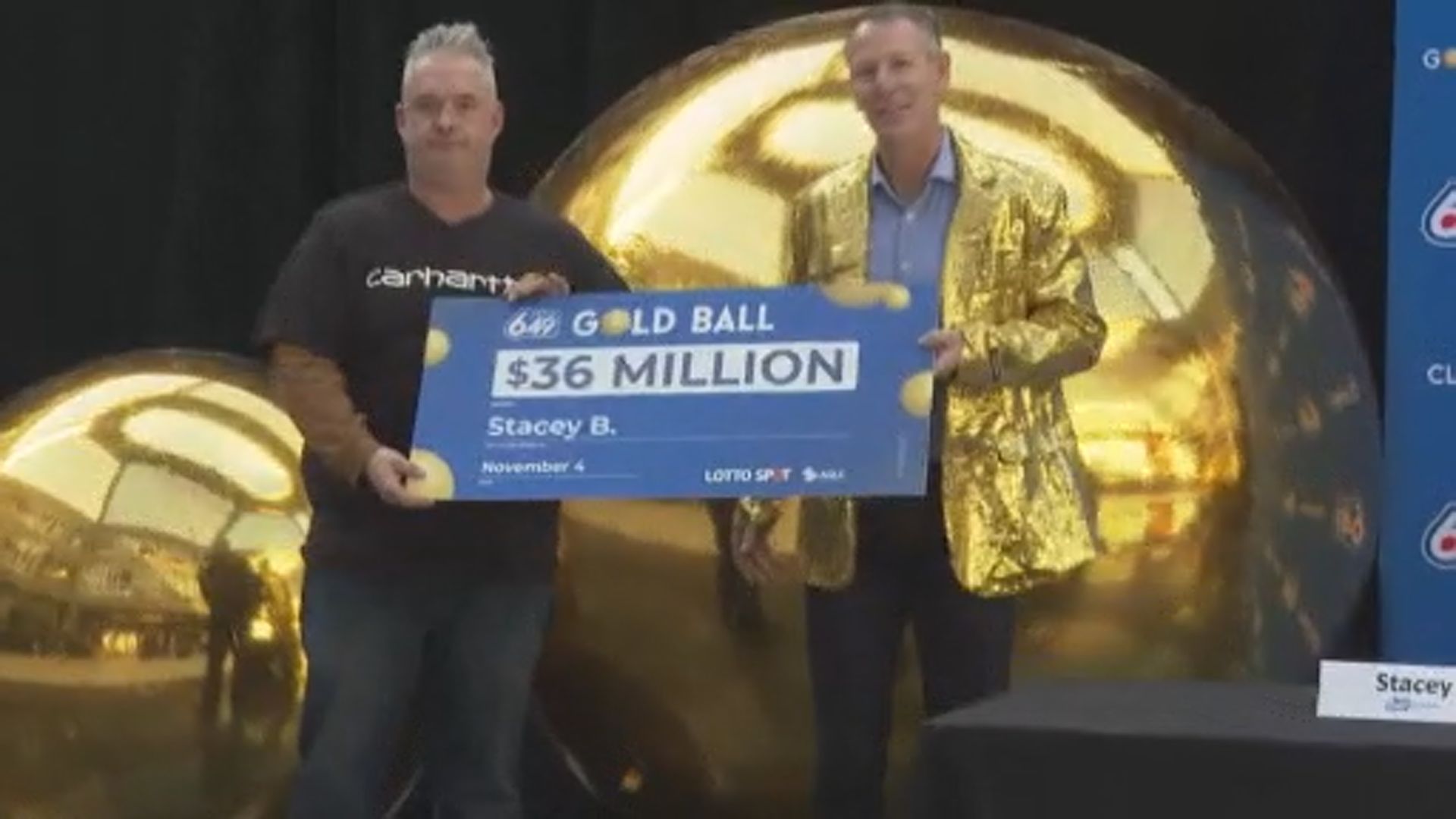 Alberta man is $36M richer after winning Lotto 649 Gold Ball draw