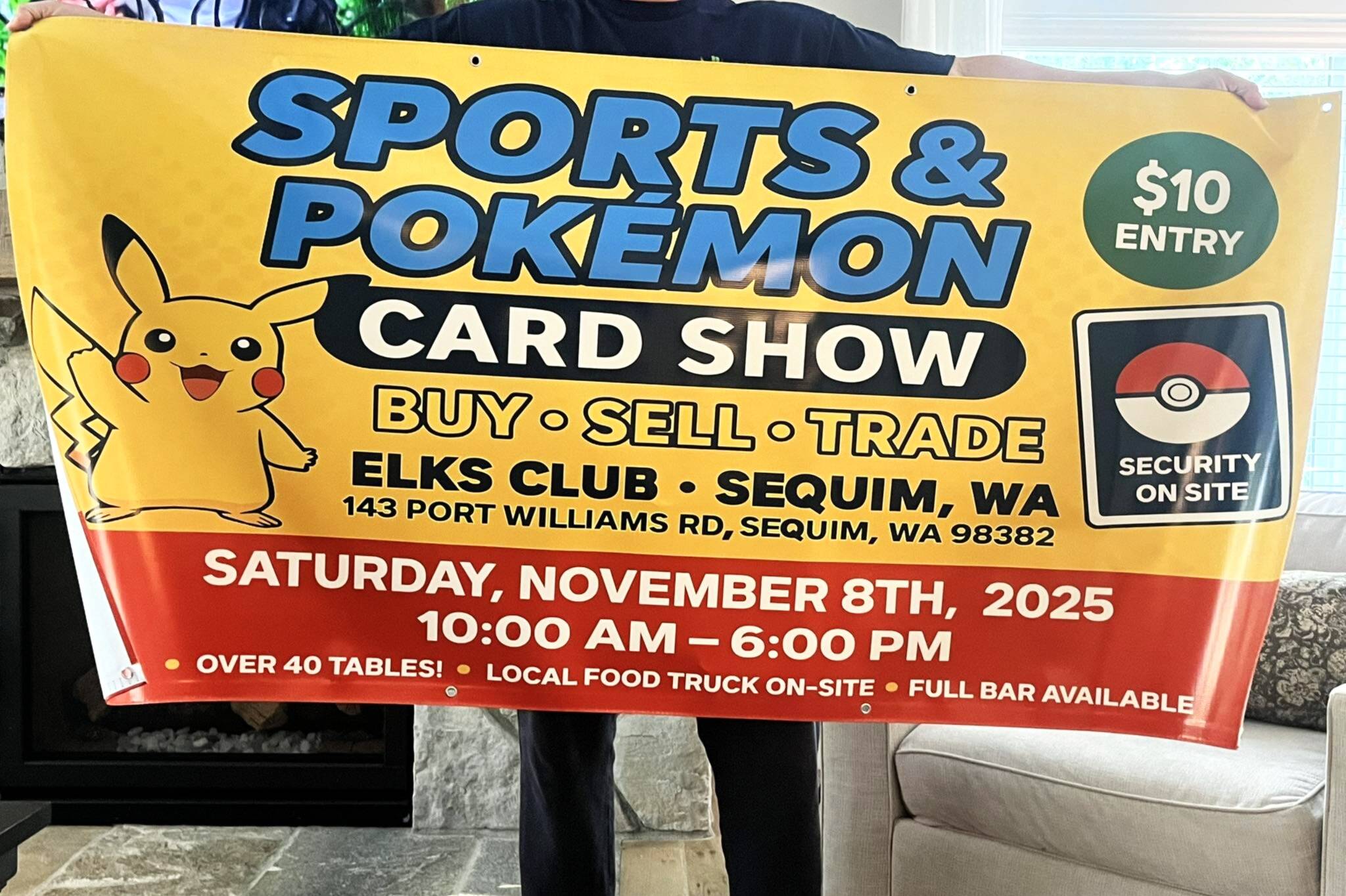 Sequim friends bring card show to Elks Lodge