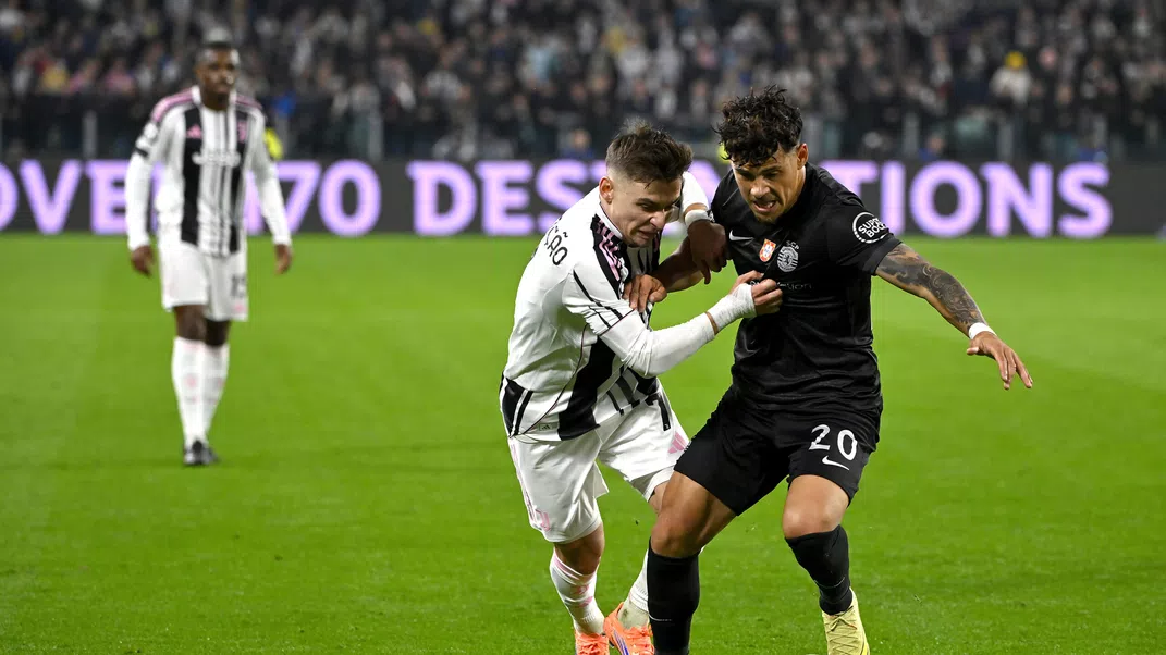 CL – Juve fermata dallo Sporting. Atletico-Gilloise 3-1. Brutto ...