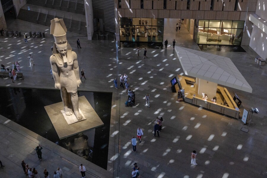 A Look Inside the Grand Egyptian Museum, Now Fully Open