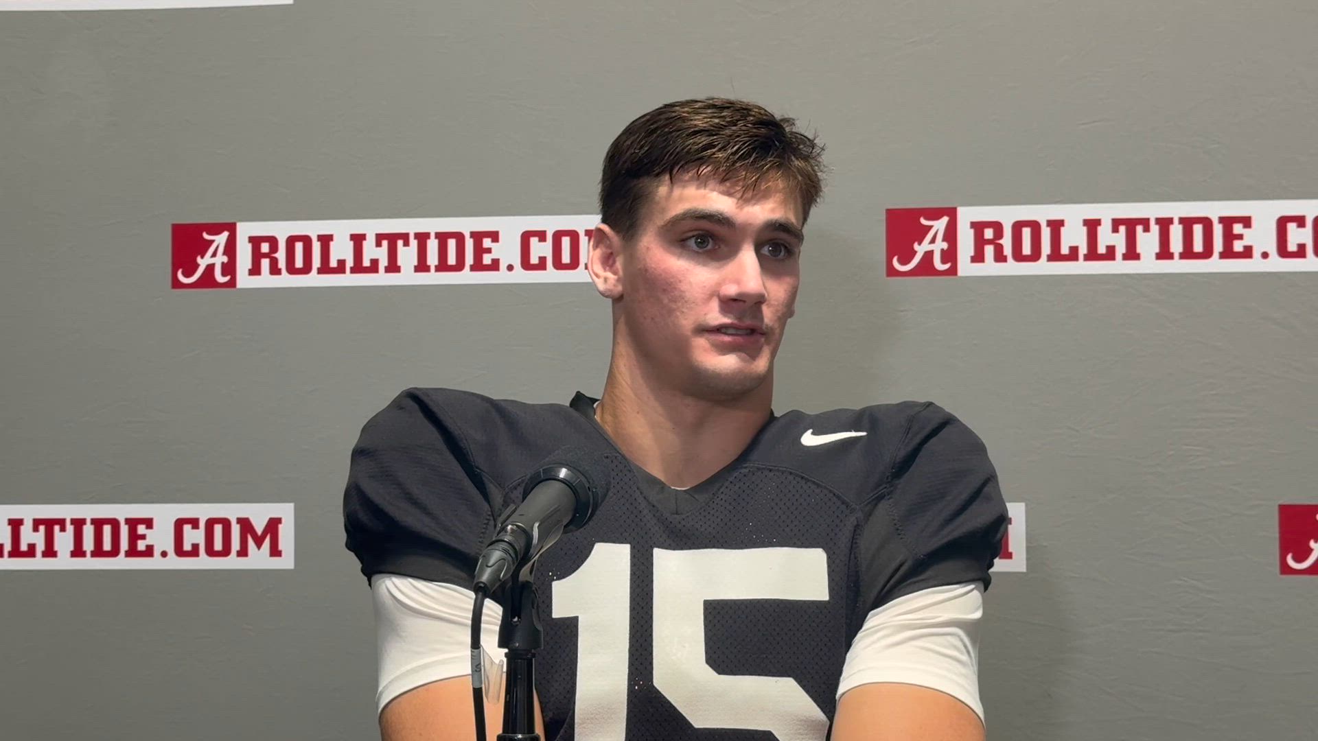 Ty Simpson Describes the QBs He Models His Game After