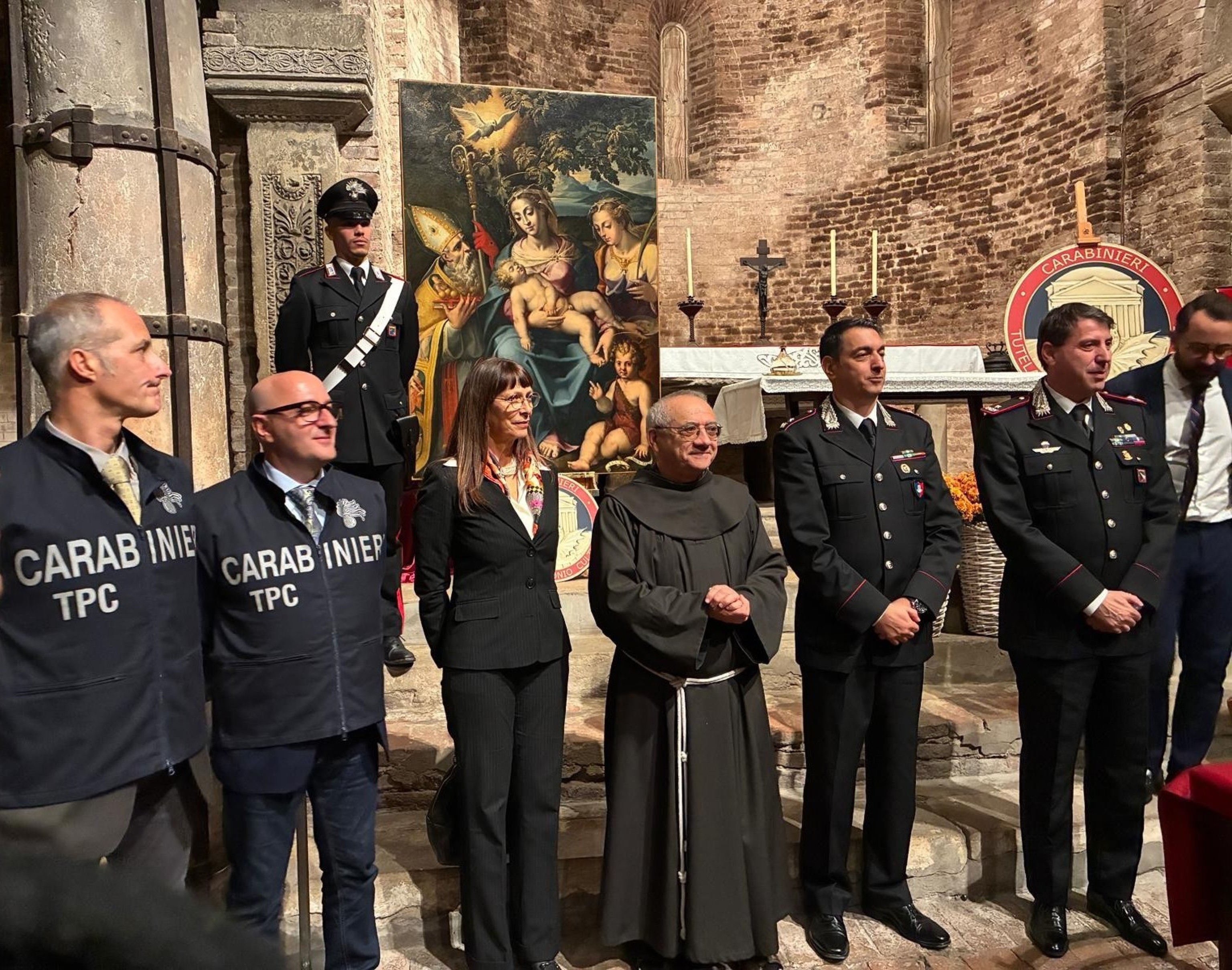 Pala d'altare restituita dopo 51 anni alla basilica di S.Stefano