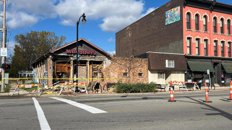 Former bar to be demolished after police chase
