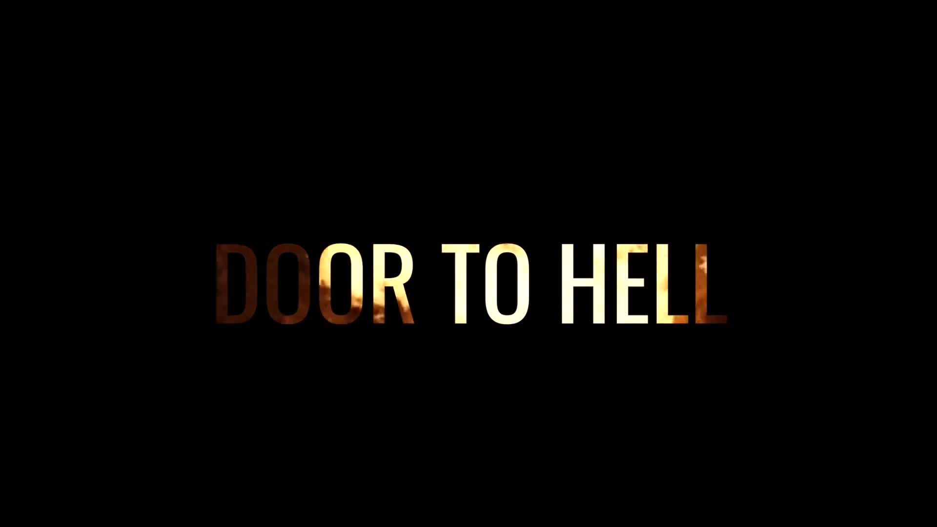 Roasting marshmallows above the door to hell!