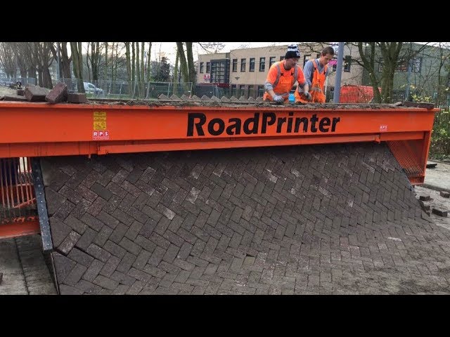 The amazing machine that reinvents road paving