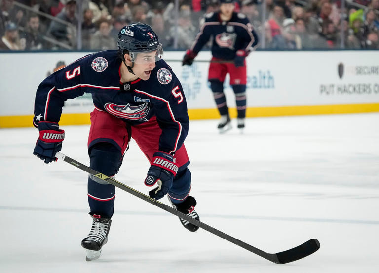 Columbus Blue Jackets defensive depth challenged by Mateychuk ...