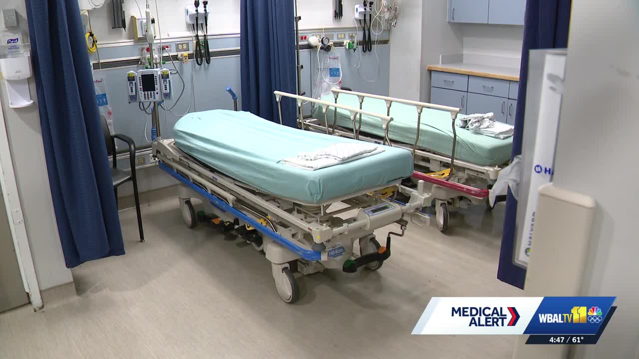 Some hospitals in gridlock despite no major illness spike