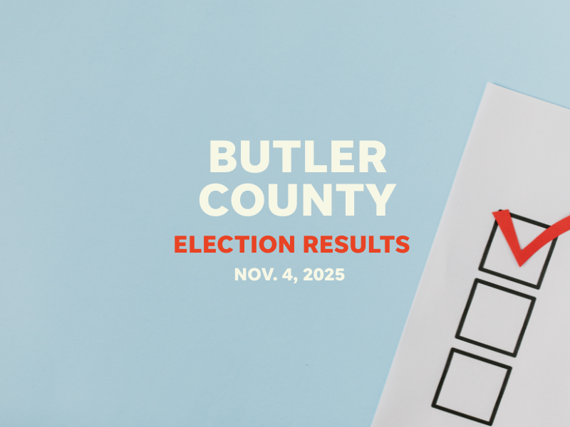 Butler County, Ohio election results, Nov. 4, 2025