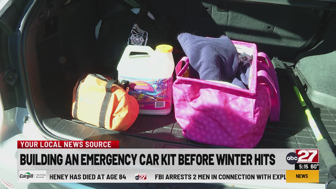 Here's how to build a snow emergency kit for your car