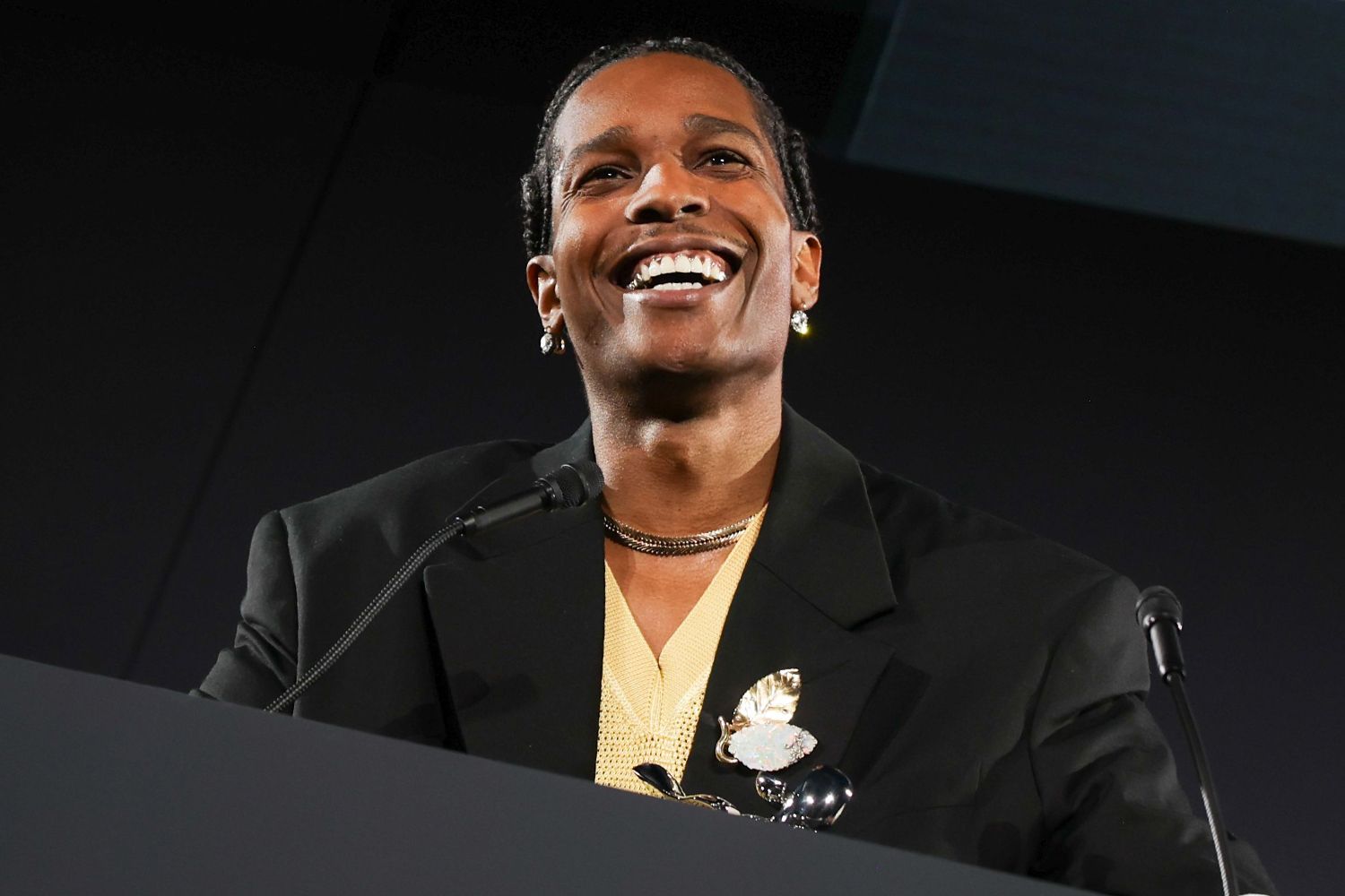A$AP Rocky Praises Partner Rihanna for Inspiring Him to Win CFDA ...