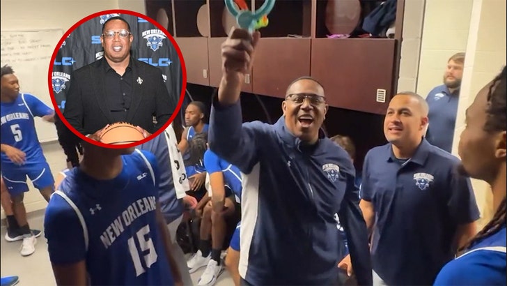 Master P & New Orleans Men’s Basketball Team Go Wild After 1st Win