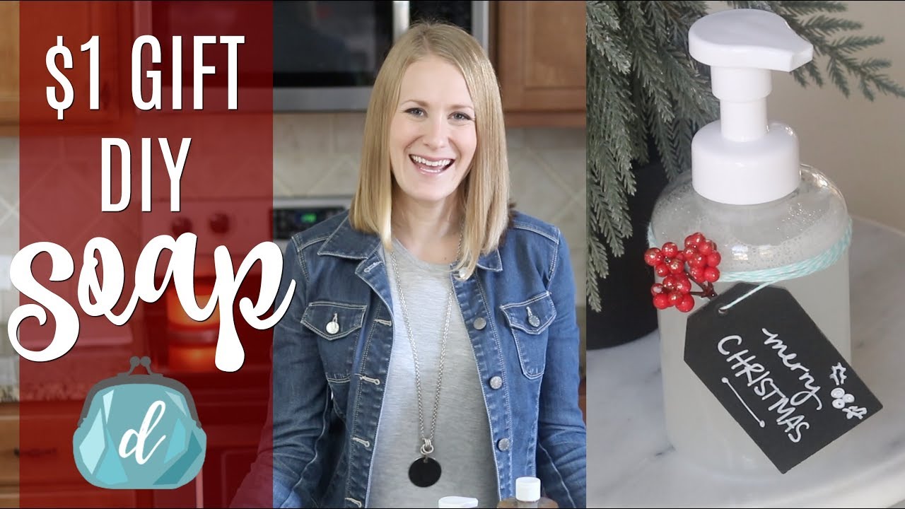 $1 GIFT IDEA! ️ Best DIY Foaming Hand Soap
