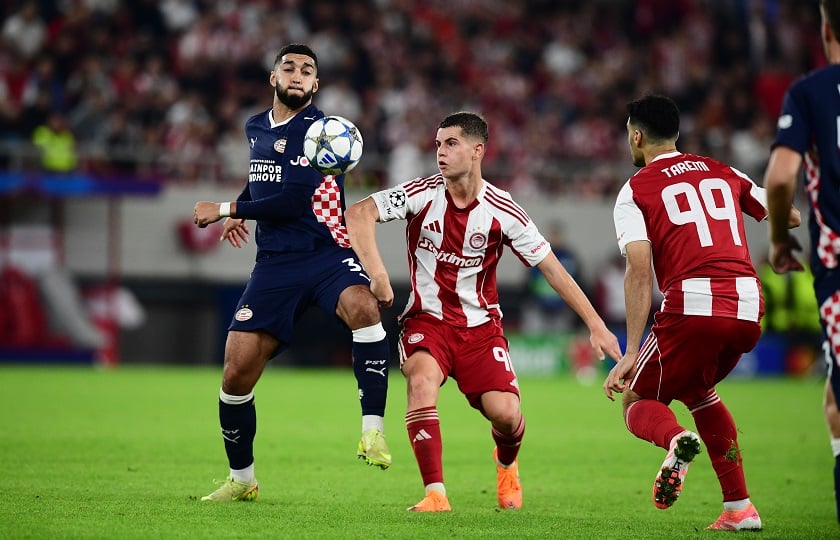 Champions League: Η Αϊντχόφεν στέρησε τη νίκη στο φινάλε από τον Ολυμπιακό