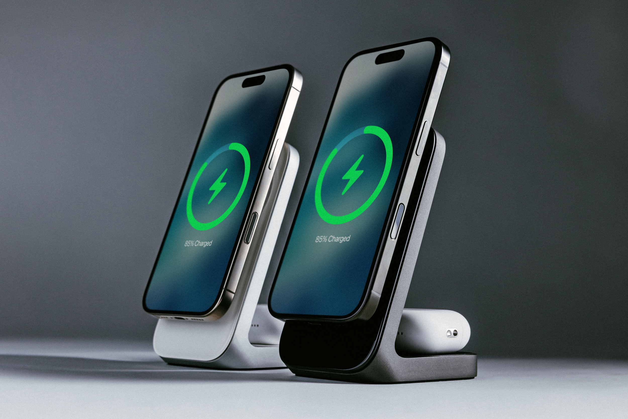 Nomad’s Stand One and Stand One Max add faster 25W wireless phone charging