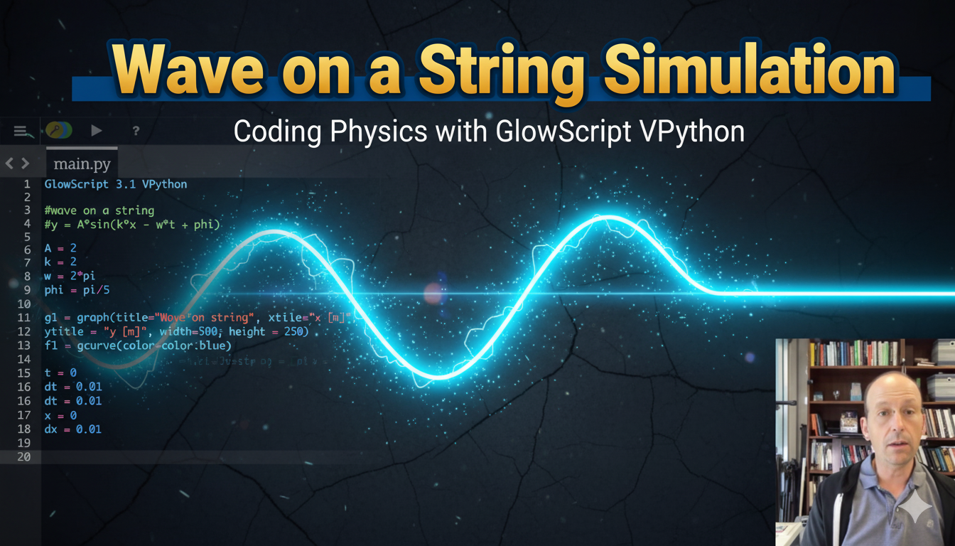 How to Make Animated Graphs in Glowscript ⁄ Vpython
