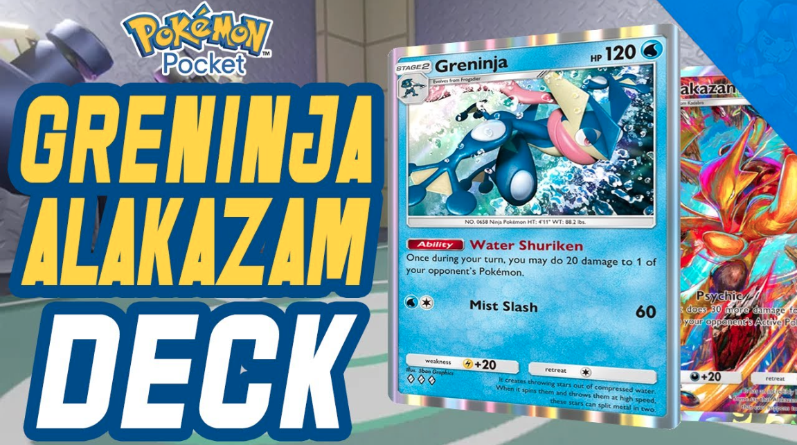 Greninja Alakazam Deck Delivers a Powerful One-Two Punch in Pokémon Pocket