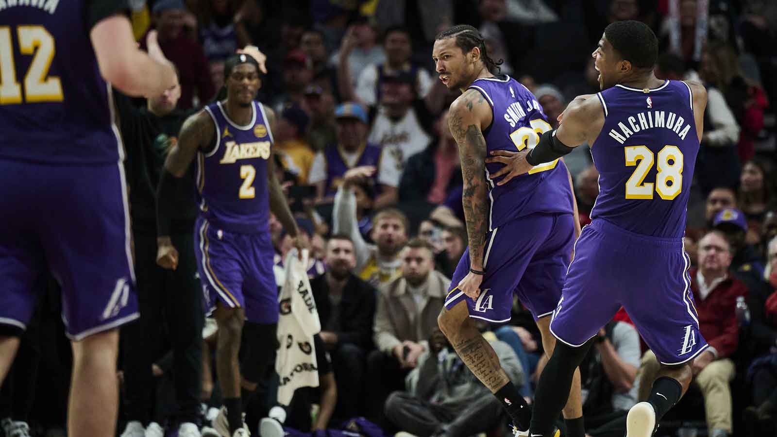 Nick Smith Jr.? How the most unexpected Lakers player beat Blazers ...