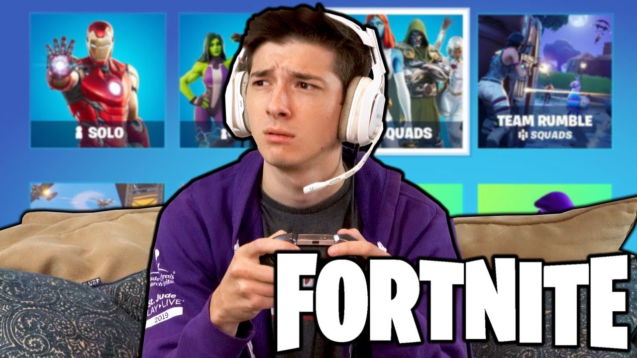 Why you shouldn't play random squads in Fortnite