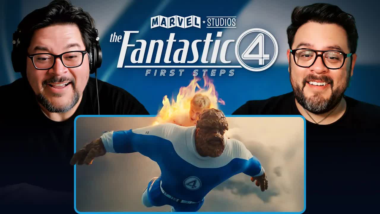 The Fantastic Four: First steps final trailer reaction | Marvel Studios ...