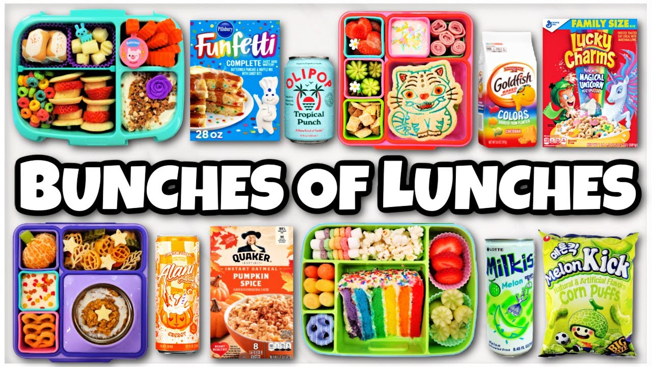 Making your fun and easy lunch ideas! | Subscriber edition