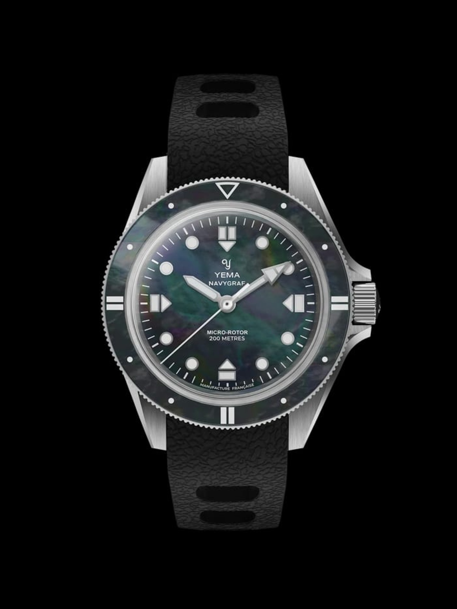 Yema’s new dive watch features a stunning mother-of-pearl bezel