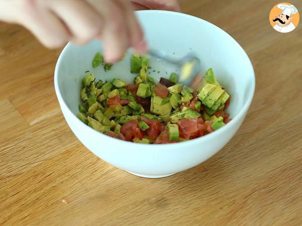 Toast met zalm en avocado