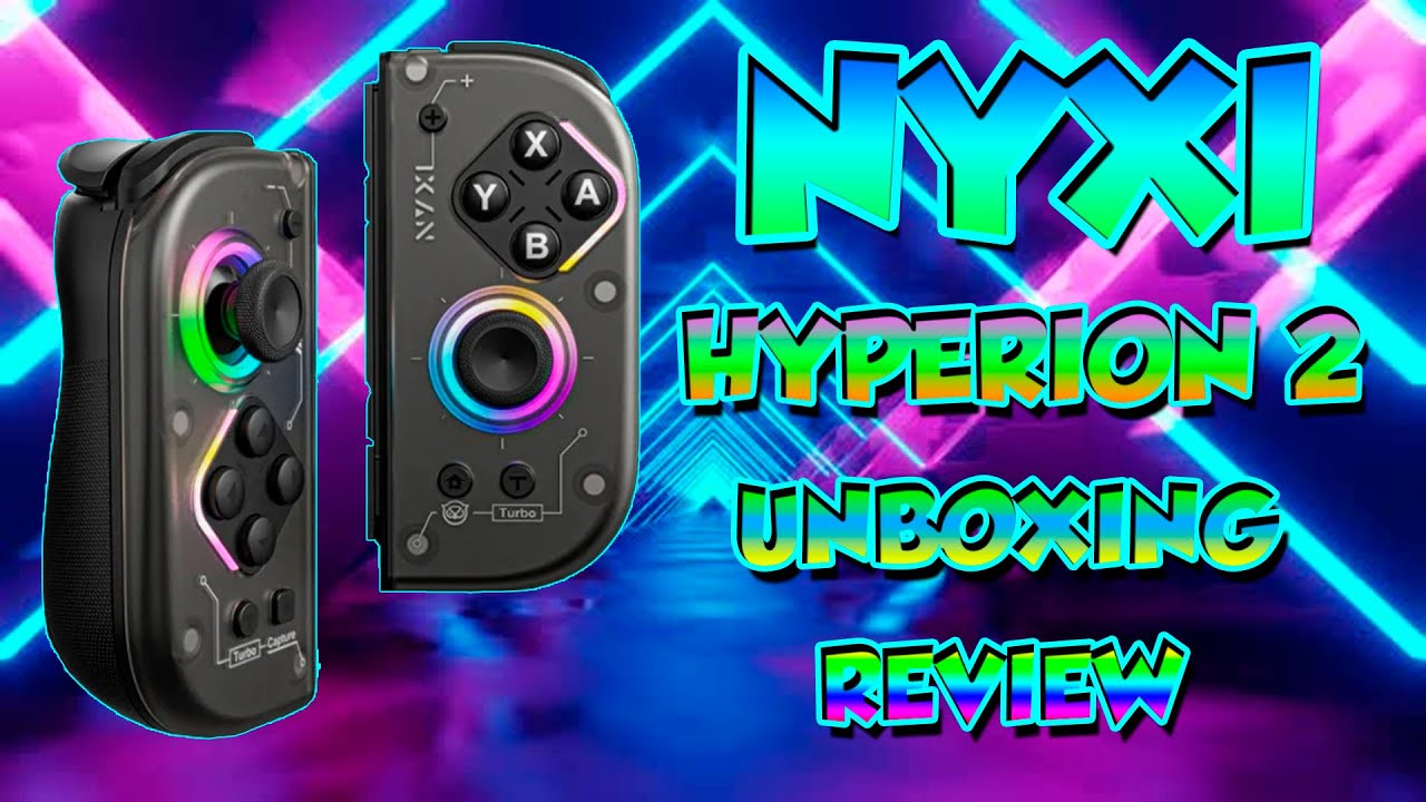 NYXI Hyperion 2 nuevo joypad inalámbrico con RGB para Switch #review # ...
