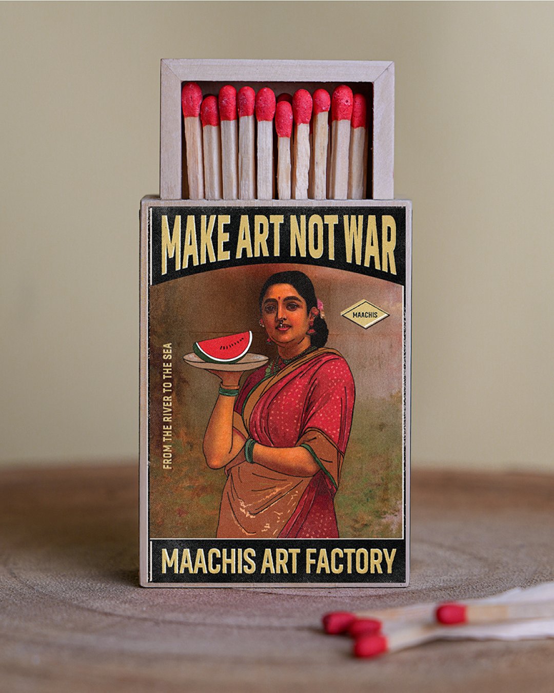 Striking a chord: B'luru designer duo reinvents Indian matchbox art