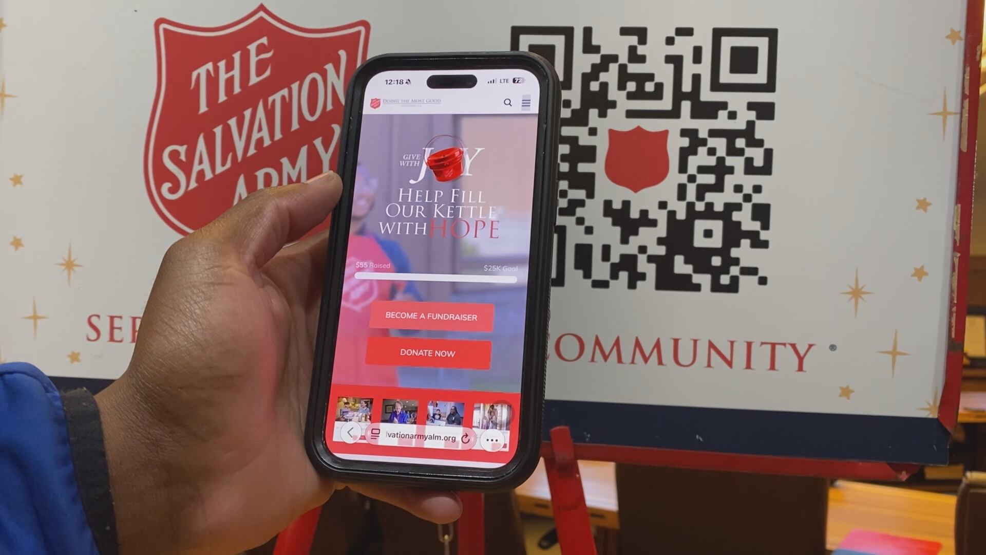 Salvation Army kicks off Red Kettle campaign