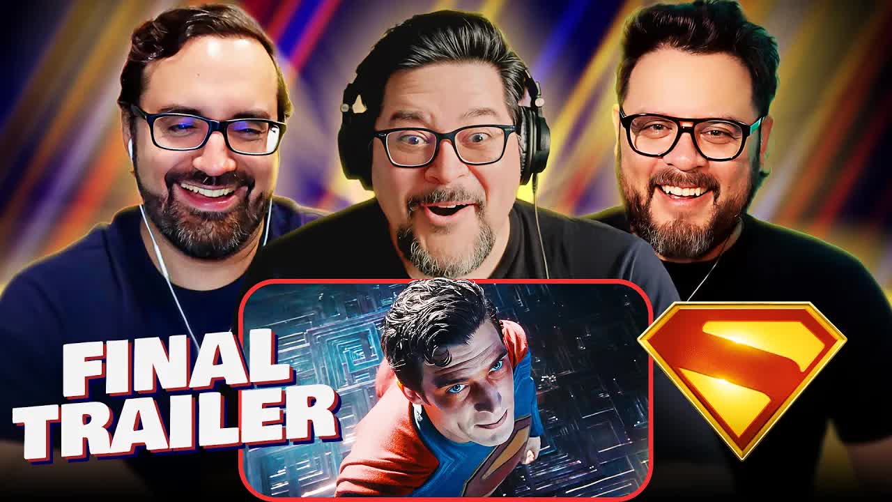Superman (2025) final trailer reaction! DC Universe • James Gunn ...