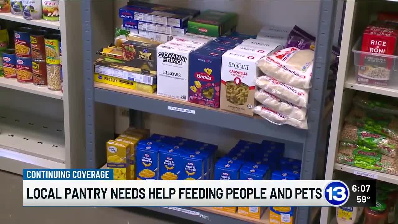 Local pantry needs help feeding people and pets