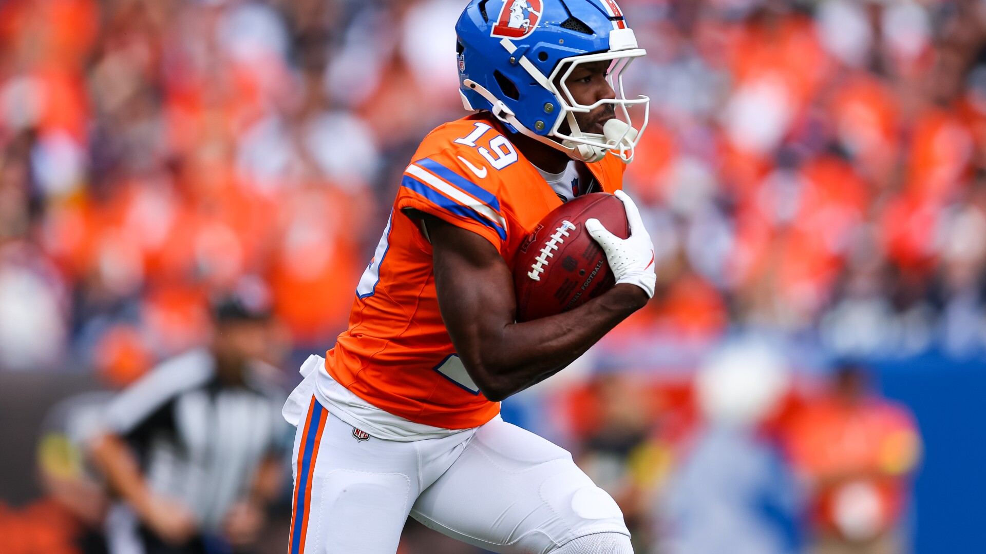 WR Marvin Mims, DB Riley Moss estimated as limited practice participants