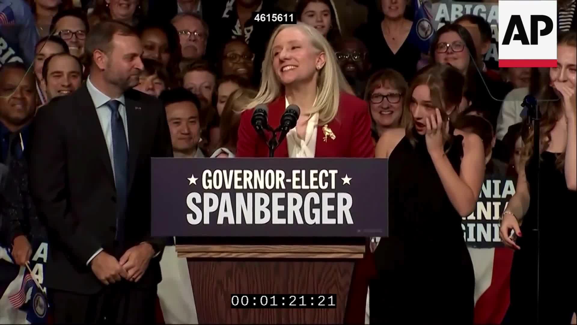 Abigail Spanberger projected to win Virginia gubernatorial race, will ...