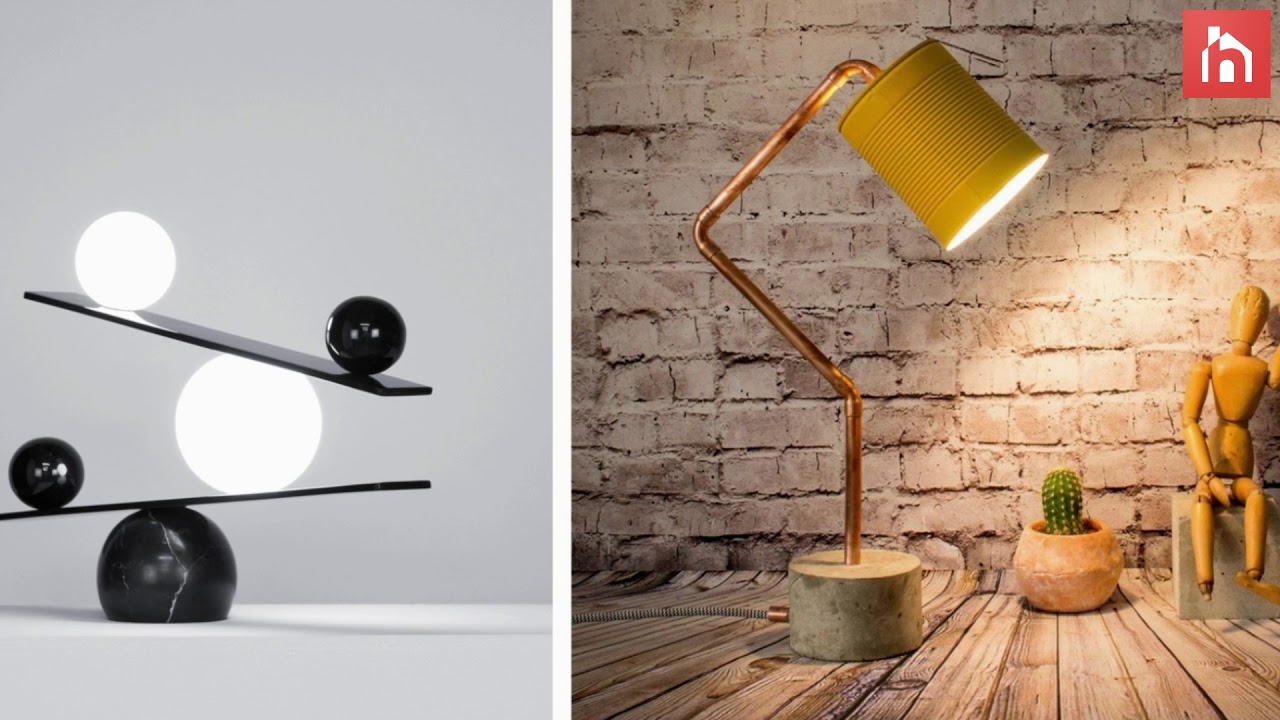 Creative and Intriguing Table Lamps for Modern Interiors