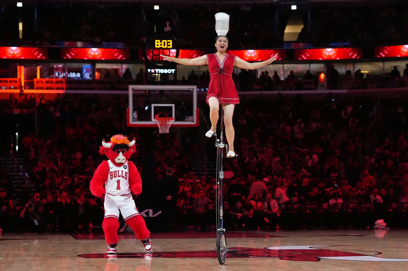 Popular performer Red Panda makes NBA return, roughly 4 months after ...