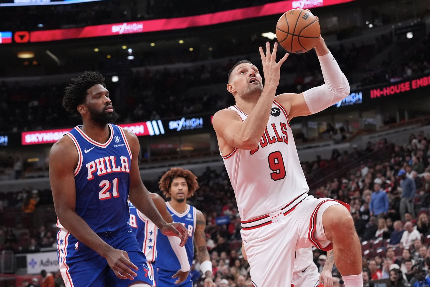 Giddey has triple-double, Vucevic hits late 3 as Bulls rally from 24 ...
