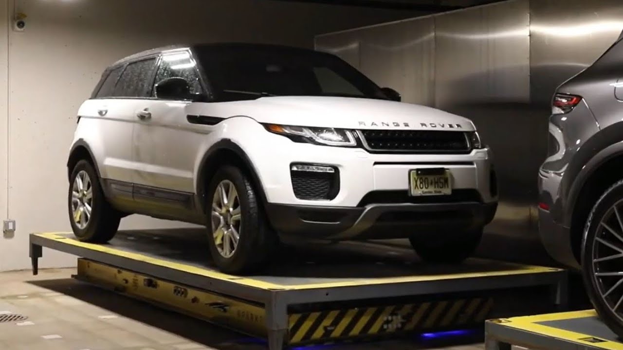 The amazing AGV parking system in Manhattan that does all the work for you