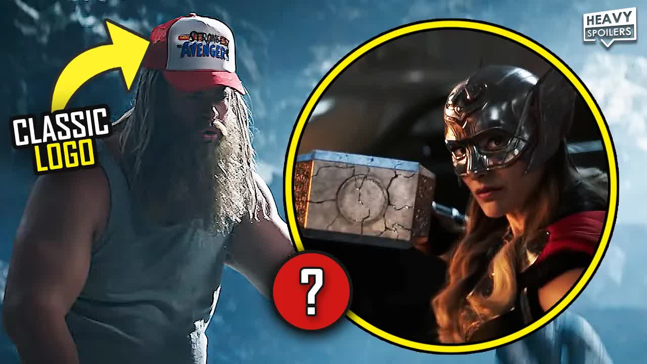 THOR Love and Thunder official trailer breakdown | Easter eggs, things ...