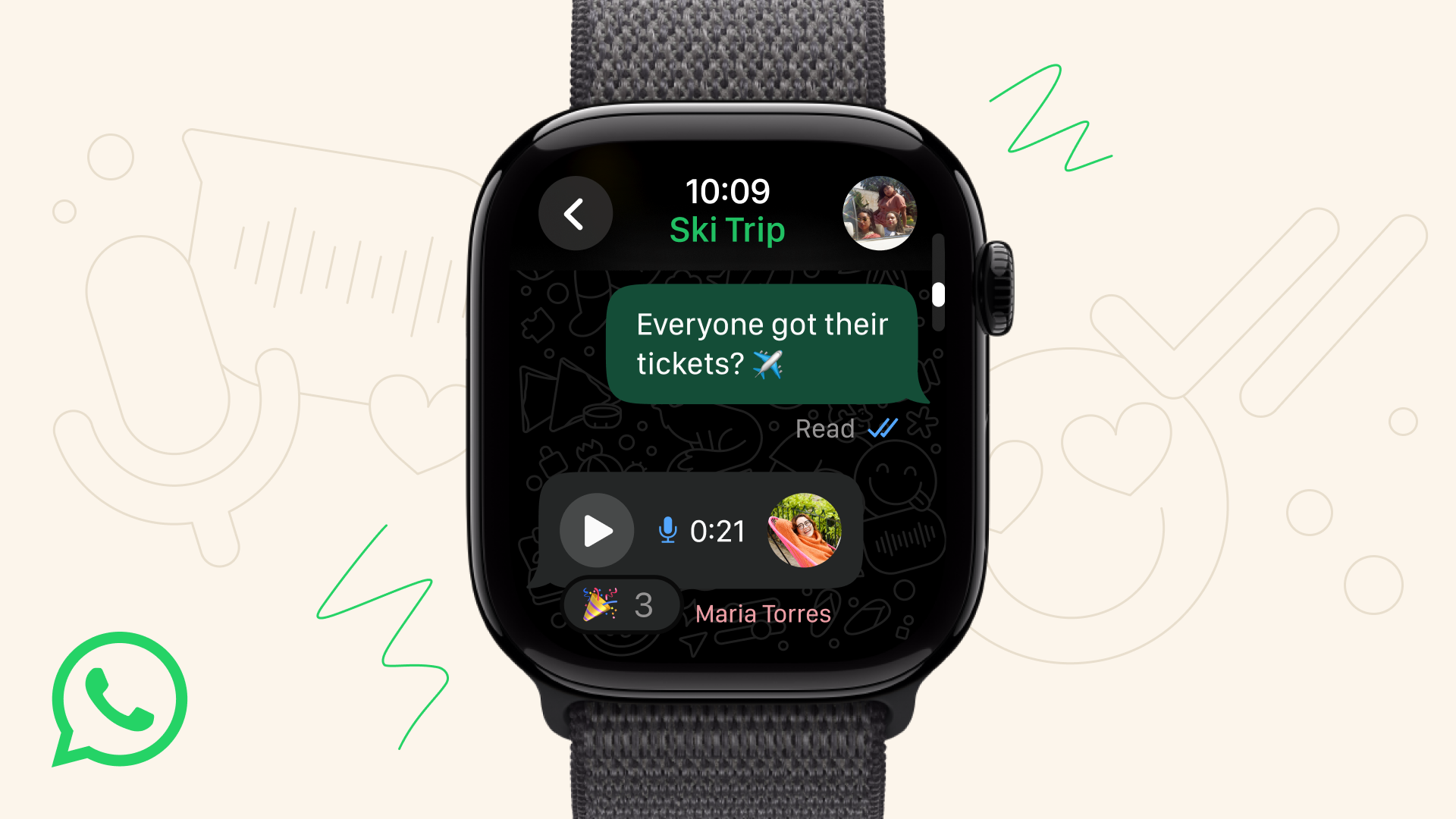 WhatsApp Comes to Apple Watch for Chats, Voice Messages and Call ...