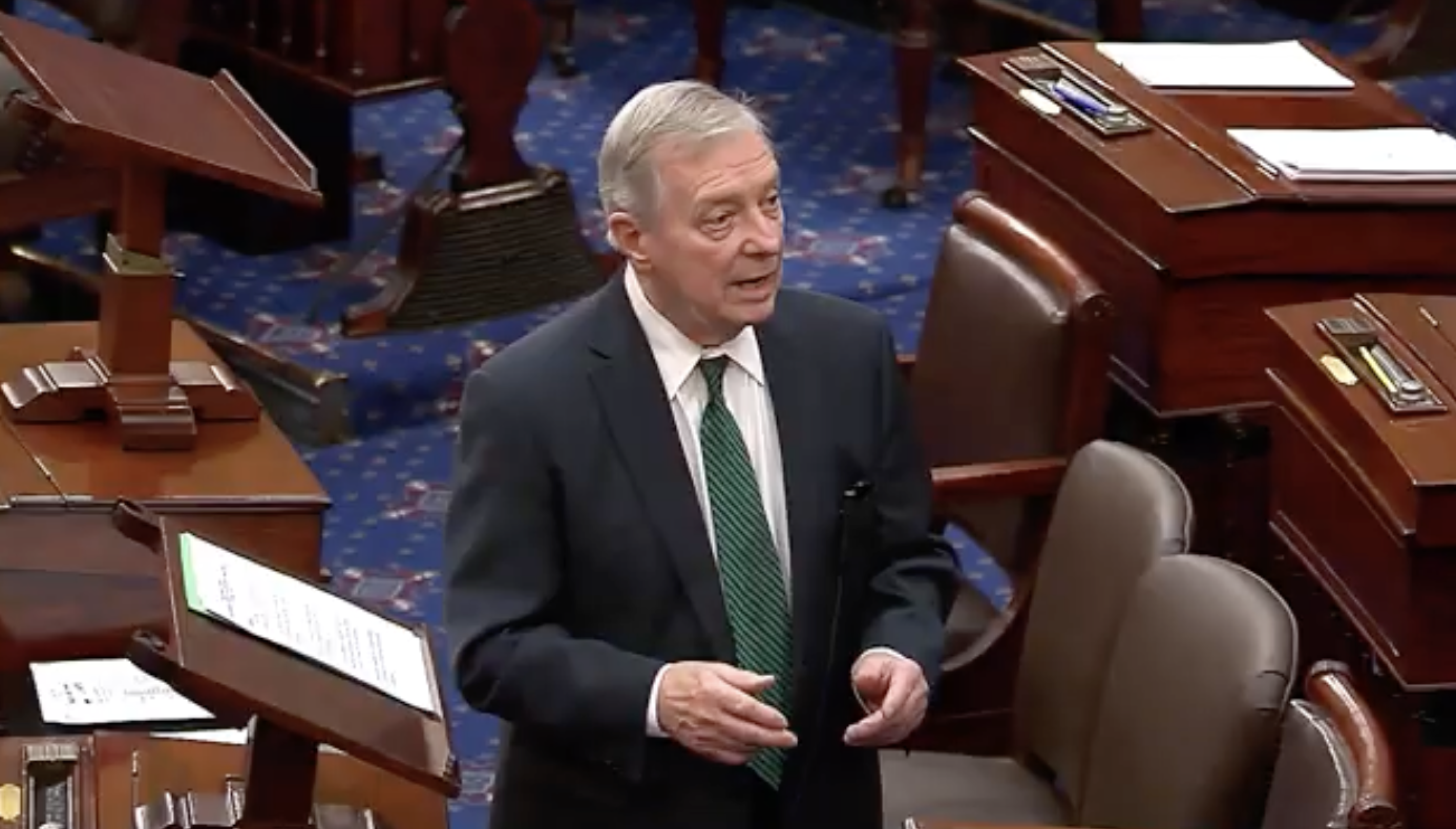 'Republicans Refuse To Sit Down': Richard Durbin Berates His Colleagues ...