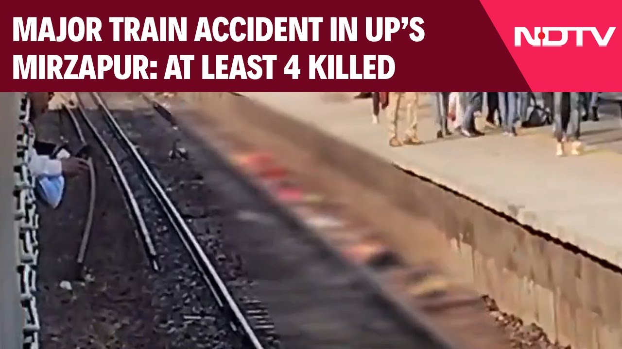 UP Train Accident | Day After Bilaspur Crash: 4 Killed While Crossing ...