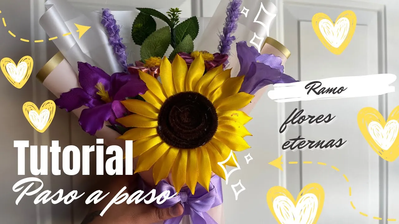 Cómo Envolver un Ramo con Papel Coreano | Flores Eternas Paso a Paso